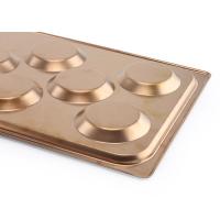 China Rk Bakeware China-Rational Combi Oven Gastronorm Gn1/1 Aluminum Nonstick Burger Tray for sale