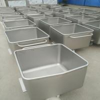 China Jf Sheet Metal-Stainless Steel Meat Bins Trolleys for Transportation for sale