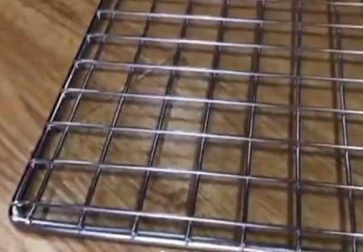 China Rk Bakeware China-18&rdquor; & 16&rdquor; SUS304 Stainless Steel Bakery Bread Cooling Wires Cooling Rack for Australia Bakeries for sale