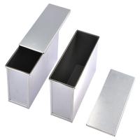 China RK Bakeware China Foodservice NSF 1200g 1000g 600g 450g Nonstick Coating Aluminum Pullman Bread Pan Mould for sale