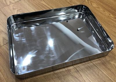 China Rk Bakeware China-304/316 Frozen Food Deep Drawn Minor Stainless Steel Baking Pan and Stainless Steel Kitchen Tray for Roasting, Baking, Storage for sale