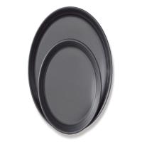 China RK Bakeware China Foodservice NSF Aluminum Hard Anodized Coat Pizza Baking Tray For Industrial Bakery for sale