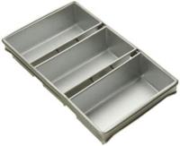 China Rk Bakeware China-Foodservice 904935 Commercial Bakeware 12.25 in. X 4.5 in. 3 Strap Bread Pan for sale