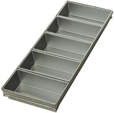 China Rk Bakeware China Foodservice 904575 Commercial Bakeware 5 Strap Bread Pan for sale