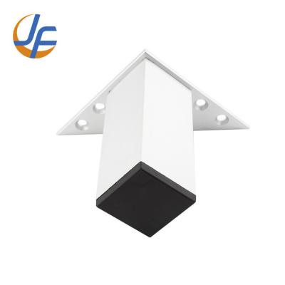 China Custom Metal Desk Shelf Parts Table Leg Support for sale