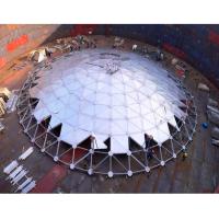 China Aluminum Geodesic Dome Roofs  Storage Tank Aluminum Dome Roofs for Tanks for sale