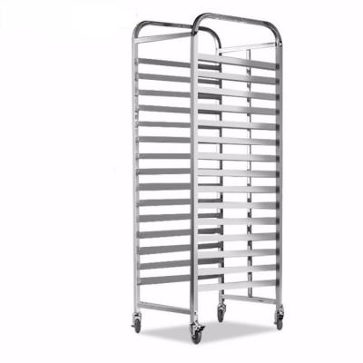 China Rk Bakeware China- Flat Pack Rack OEM Stainless Steel Bread Pan Trolley for sale