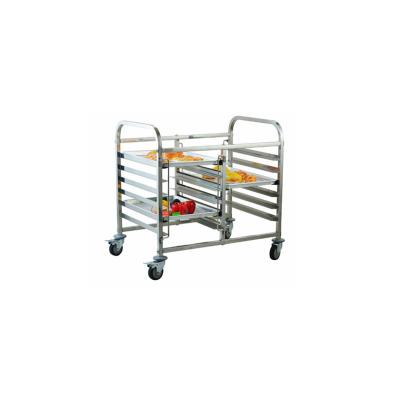 China RK Bakeware China Manufacturer for Transport Stainless Steel Gastronorm Rack Small Trolley for sale