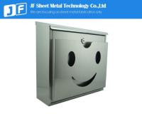China Custom Stamped Stainless Steel Mailbox Sheet Metal Fabrication for sale