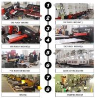 China OEM Painted Box Chassis Sheet Meal Parts Fabrication for sale