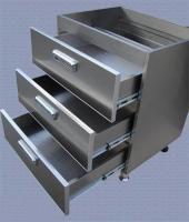 China RK Bakeware China Foodservice Custom Commercial Kitchen Stainless Steel Kitchen Cabinet Baking Tray Trolley for sale