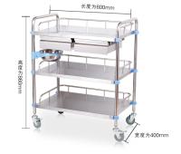 China RK Bakeware China Foodservice Custom Commercial Kitchen Stainless Steel Kitchen Cabinet Baking Tray Trolley for sale