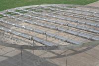 China Aluminum Geodesic Dome Roofs Internal Floating Roof Seal for Storage Tank for sale