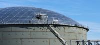 China Geodesic Aluminum Dome Roof Seal for Storage Tank Aluminum Geodesic Dome Roofs for sale