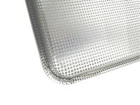 China Full perforated baking bread pan burger or hamburger or hot dog non-stick bun baking pan aluminium bread pan for sale