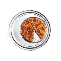 China 14 inch round aluminum pizza pan pizza tray baking tray pizza serving plate for sale