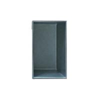 China 15X8.4X5.3CM  non-stick Single Alumminum steel baking loaf pan baking tray toast box bread molding bread baking for sale