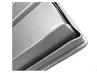China commercial 3/4/5/6 slotted non-stick toast box Alumminum steel baking tray toast baking loaf pan for sale