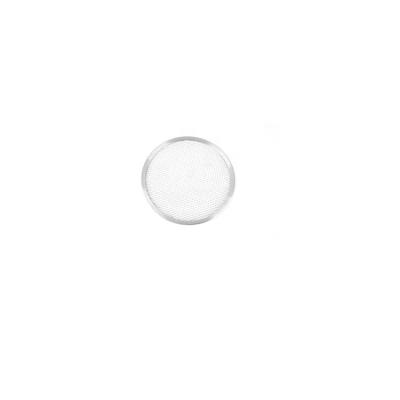 China commercial 8 inch round aluminum pizza screen mesh pizza tray perforated pizza pan baking tray baking pan for sale