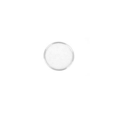 China commercial 11 inch round mesh pizza tray perforated pizza pan aluminum pizza screen for sale