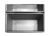 China 6 straps aluminum steel custom bread & loaf pans bread baking pan loaf tin non-stick baking loaf pan for sale