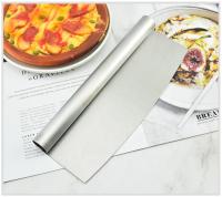 China Pizza Tools 8 Inch Ss 430 Pie Cutter Premium Stainless Steel Pizze Cutter for sale