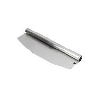 China 12*14 Inch Oven Square Pizza Peel Wooden Handle Aluminum Pizza Shovel With 14 Inch Stainless Steel Cutter Set for sale