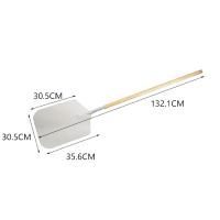 China 132cm Long Handle Pizza Peel Aluminium Shovel Bandejas De Pasapalos De Piedra Pala Forno Pi 12 X 14 Aluminium for sale