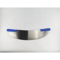 China Plastic Handle Pizza Knife Stainless Steel Commerical Round Pizze Cutter for sale