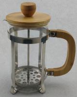 China Amazon High Borosilicate Glass French Press Hot Rose Gold Coffee Plunger Stainless Steel for sale