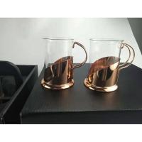 China Borosilicate Glass French Press Travel Mug Rose Gold Portable 1000ml Stainless Steel French Press Coffee Makers Coffee for sale
