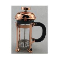 China Borosilicate Glass French Press Travel Mug Rose Gold Portable 1000ml Stainless Steel French Press Coffee Makers Coffee for sale
