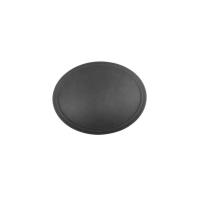China 49*59 Cm Nonslip Oval Plastic Tray Large Recycled Plastic Plates Rubber Serving Tray For Bar for sale