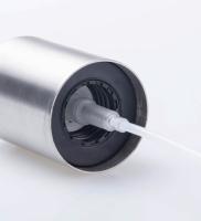 China Stainless Steel BBQ Barbecue Cooking Tool Refillable Oil Dispenser Glass Plastic Vinegar Oil Sprayer Bottle for sale