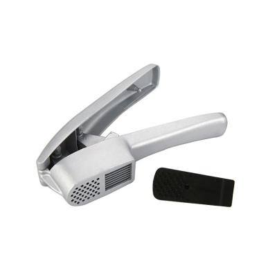 China Multifunctional Aluminum 2 In 1 Garlic Press Slice Kitchen Accessories Garlic Chopper Press for sale