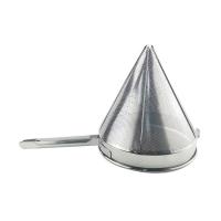China Commercial Kitchen Colander Large Strainer Coarse Mesh Fine Mesh Filter Stainless Steel China Funnel Strainer For Restau for sale