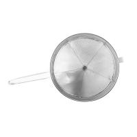 China Commercial Kitchen Colander Large Strainer Coarse Mesh Fine Mesh Filter Stainless Steel China Funnel Strainer For Restau for sale
