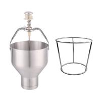 China Snack Aluminum Pancake Mixer Batter Machine Manual Pancake Mould Filler Pancake Filler Commercial Manual for sale
