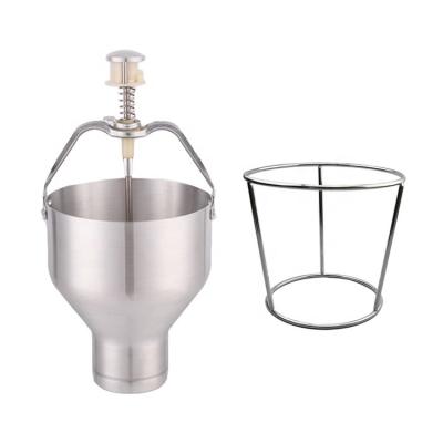China Snack Aluminum Pancake Mixer Batter Machine Manual Pancake Mould Filler Pancake Filler Commercial Manual for sale
