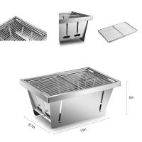 China Camping Foldable Manual Barbecue Charcoal Grills Detachable Bbq Grill Outdoor for sale
