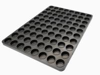 China Collagen Choc Orange Jelly Bar Tray RK Bakeware 64 Cavities Nonstick Noway for sale