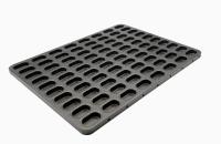China 64 Cavities Nonstick Jelly Bar Tray Snack RK Bakeware for sale