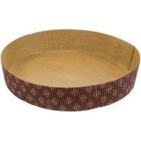 China Tall Panettone Kraft Paper Baking Mold Greaseproof Wood Pulp 4 Inches for sale