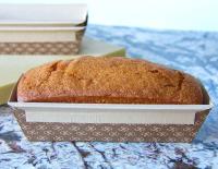 China Disposable Kraft Paper Baking Loaf Pan Corrugated Mold Wood Pulp for sale