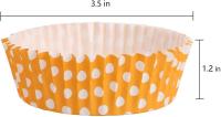 China Greaseproof Paper Baking Cups Large Muffin Liners Cupcake Jumbo Muf 3.5 Inch for sale