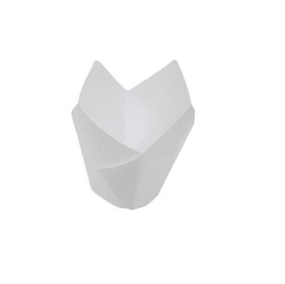 China Regular Tulip Paper Baking Cups Muffin Liner Mini 30mm Wrap White for sale