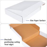 China Corrugated White Cake Baking Box Mold Collapsible Paper 32 ECT for sale