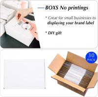 China Corrugated White Cake Baking Box Mold Collapsible Paper 32 ECT for sale
