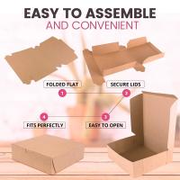 China Locking Walls Corrugated Brown Cake Box Heavy Duty Kraft Bakery Box for sale