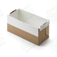 China Corrugated Paper Baking Kraft Cake Box Kraft Bakery Pie Box for sale